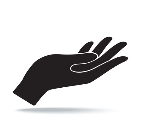 Hands Holding Design Vector Hands Logo Vector 4223136 Vector Art At Vecteezy