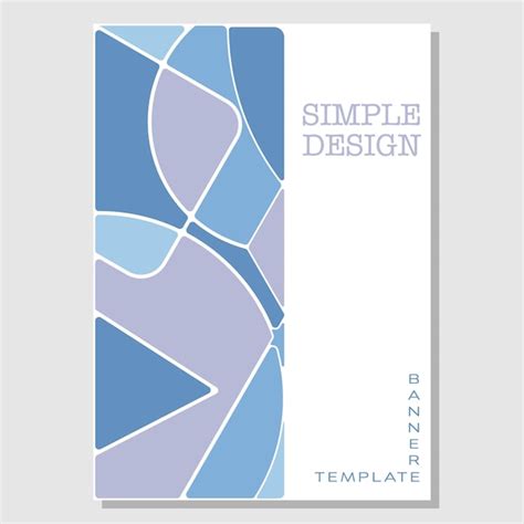 Premium Vector Geometric Composition Template For The Design Of Title