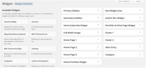 Change Your Sidebar Genesis Bellano Web Studio