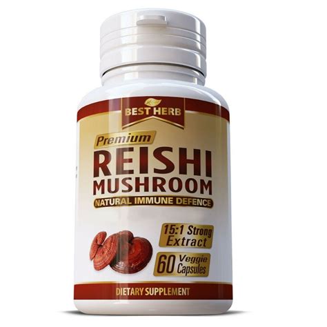 Reishi Mushroom Pure Potent 151 Extract Lingzhi Ganoderma Supplement