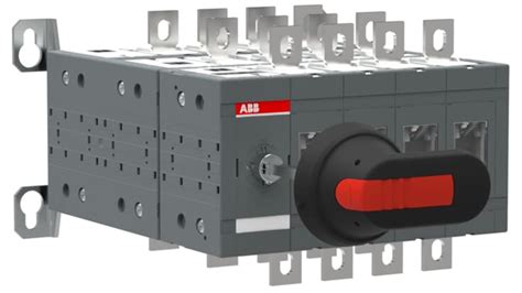 1sca123558r1001 Abb Switch Disconnector 4 Pole 250a Max Current
