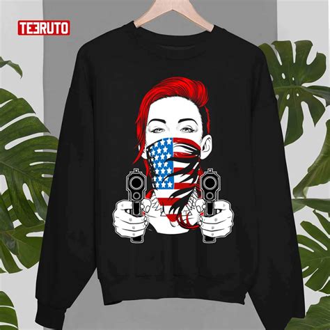 American Badass Unisex T Shirt Teeruto