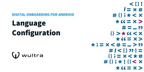 Digital Onboarding For Android Language Configuration Wultra Developer Portal