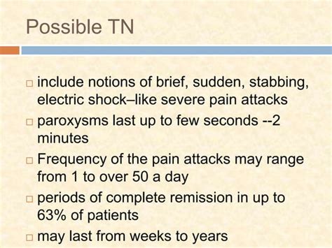 Trigeminal Neuralgia New Classification And Diagnostic Grading For