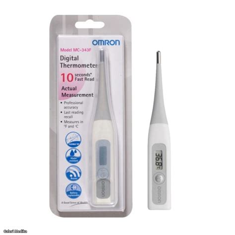 Review Termometer Omron Mc 343f Mengukur Suhu Tubuh Hanya 10 Detik
