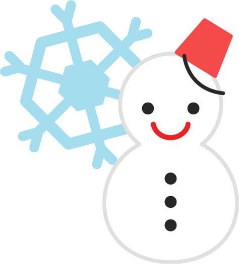 雪のアイコンのイラスト 無料イラスト素材のillalet