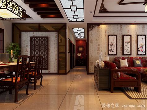 100平中式装修100平装修大山谷图库