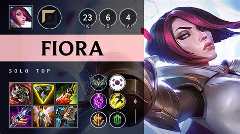 Fiora Top Vs Nasus ULTRA CARRY KR Challenger Patch 14 16 YouTube