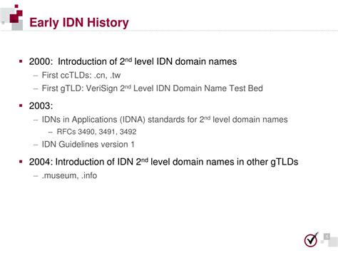 ppt the why and how of idn generic domain names powerpoint presentation id 1725827
