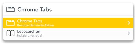 Github Thorstenhuhnlaunchbar Chrometabs Display Tabs Currently