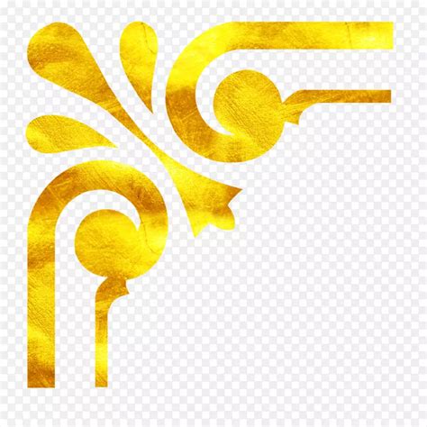 创新几何边角边框烫金免抠图png图片素材下载 图片编号7577582 png素材网