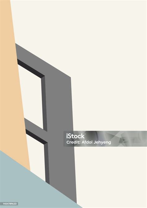 Sampul Poster Abstrak Arsitektur Ilustrasi Stok Unduh Gambar Sekarang