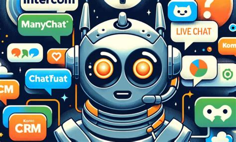 intercom tidio manychat chatgpt chatfuel livechat chatbot kommocrm komo