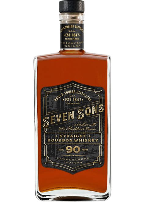 Seven Sons Straight Bourbon Whiskey Total Wine And More