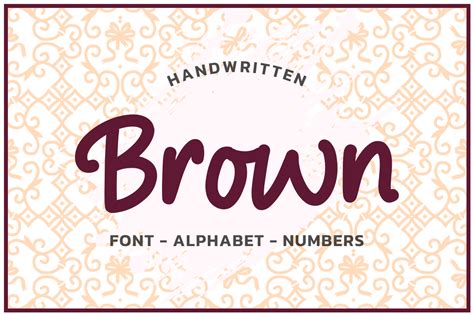 Brown Chocolate Font Aplhabet Graphic By Fromporto Creative Fabrica