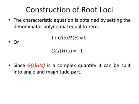 PPT On ROOT LOCUS CONTROL ENGINEERING PowerPoint Slides MyPrivateTutor UAE