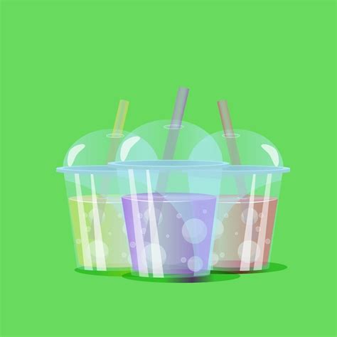 Premium Vector Ice Coctail Summer Coctail
