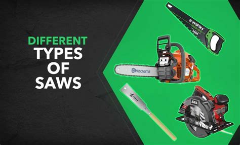 Three Types Of Saws At Edgar Portis Blog