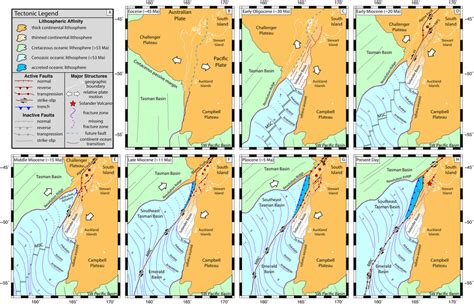 Reconstruction Modified From Lebrun Et Al 2003 Showing Updated Download Scientific Diagram