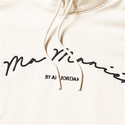 Air Jordan x A Ma Maniére Fleece Hoodie Light Orewood Brown END US