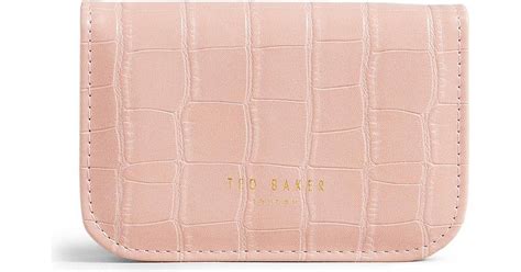 Ted Baker Graaci Croc Effect Pink Manicure Set • Pris
