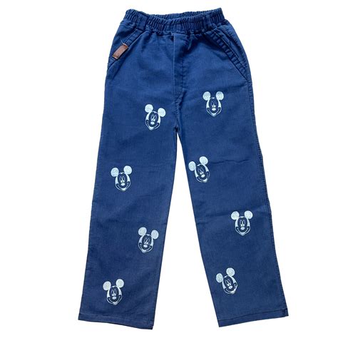 خرید آنلاین و قیمت شلوار جین دخترانه مدل میکی موس 1403 وکسی
