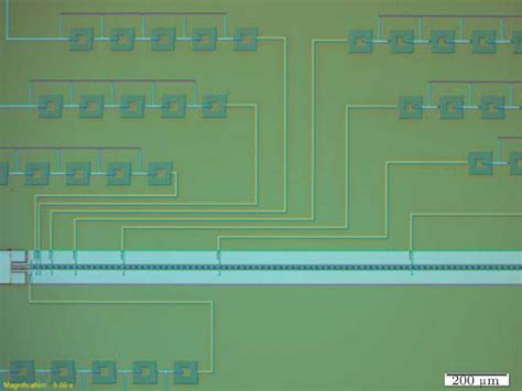Part Of The Josephson Junction Array Chips Download Scientific Diagram