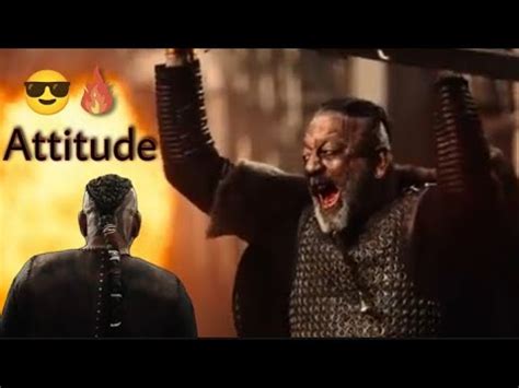KGF Chapter 2 Adhira Dialogue Sunjay Dutt Entry Attitude YouTube