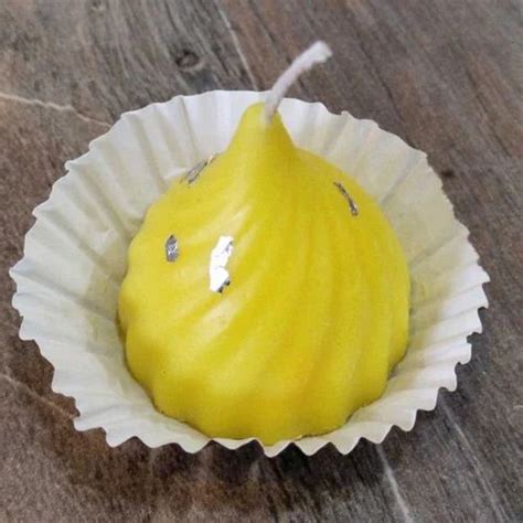 Modak Shape Wax Candle At Rs 40piece Cube Candle In Nashik Id 2852640615773