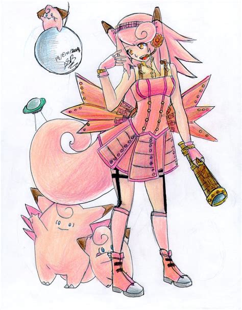 Ginjika Clefable By Tsubasa Tenshi On Deviantart