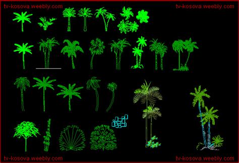 AutoCAD Trees