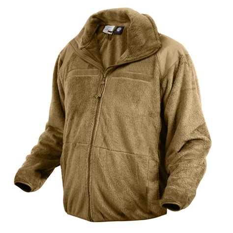 Us Army Generation Iii Level 3 Ecwcs Fleece Jacket With Insignia