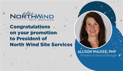Allison Walker Named As North Wind Site Service President North Wind Group