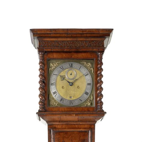 Stunning Walnut Longcase Clock Edward East