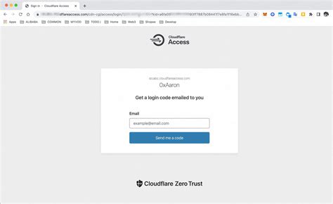 使用 Cloudflare Application Access 对托管站点进行管控访问