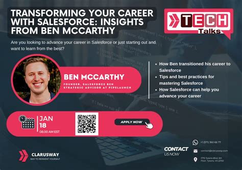 Transforming Your Career With Salesforce Insights From Ben Mccarthy