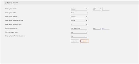 capture syslog server to flash general support unraid