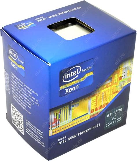 Процессор INTEL Xeon Processor E3-1230 v2 - купить, сравнить тесты ...