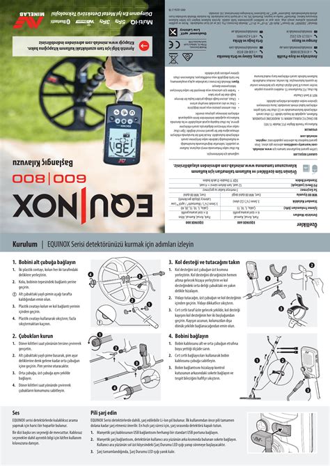 Minelab Equinox 800 Manual