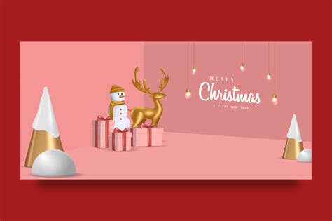 Premium Christmas Background Vector Graphic By Darwin Vectorian