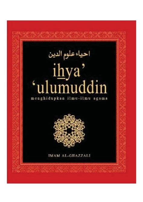 Terjemah Ihya Ulumuddin Kitab Salaf