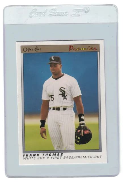 Carte Baseball Frank Thomas 1991 O Pee Chee Premier Chicago White Sox