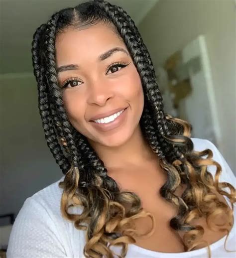 31 Trending Jumbo Box Braid Hairstyles For 2023 Explore Trending