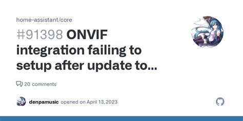 Onvif Integration Failing To Setup After Update To 20234 On Hikvision Ids 7208hqhi M1 · Issue