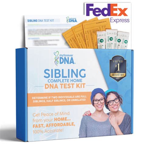 At Home Sibling Dna Test Kit Accurate Private Results