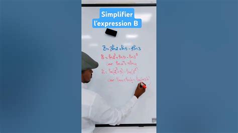 Simplifier L Expression B Math Lycee Education Mathema Mathstricks
