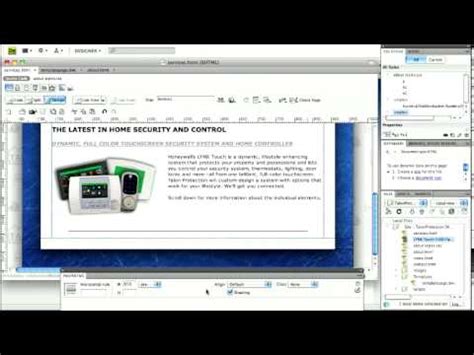 Styling The Horizontal Line Or Hr Tag In Dreamweaver YouTube