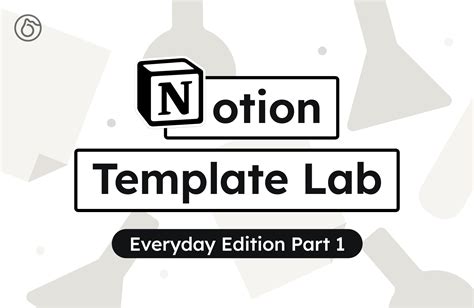 notion template lab daily life edition part 1 course news inflearn
