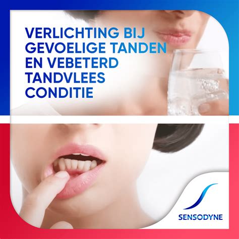 Sensodyne Gevoeligheid And Tandvlees Whitening Tandpasta Voor Gevoelige