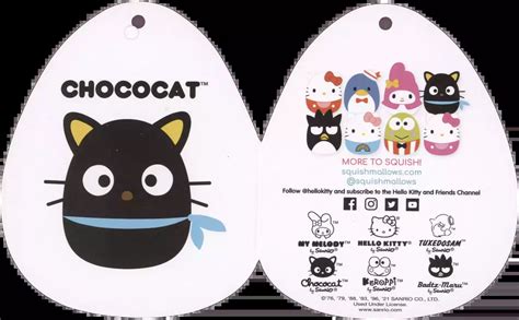 Chococat 7in Squishmallow Squishbase